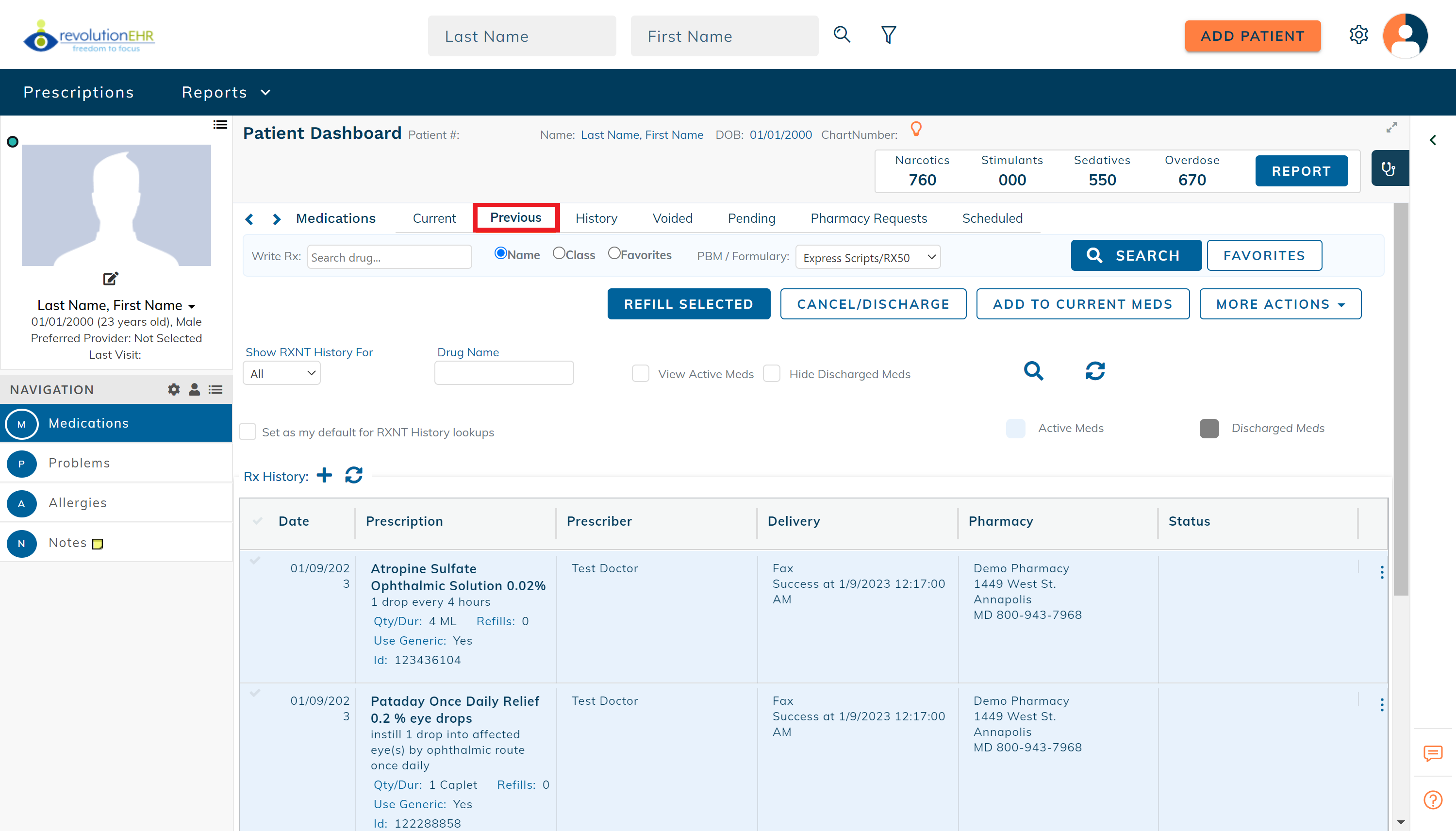 RevolutionEHR - ePrescribing User Guide – RXNT Help Center