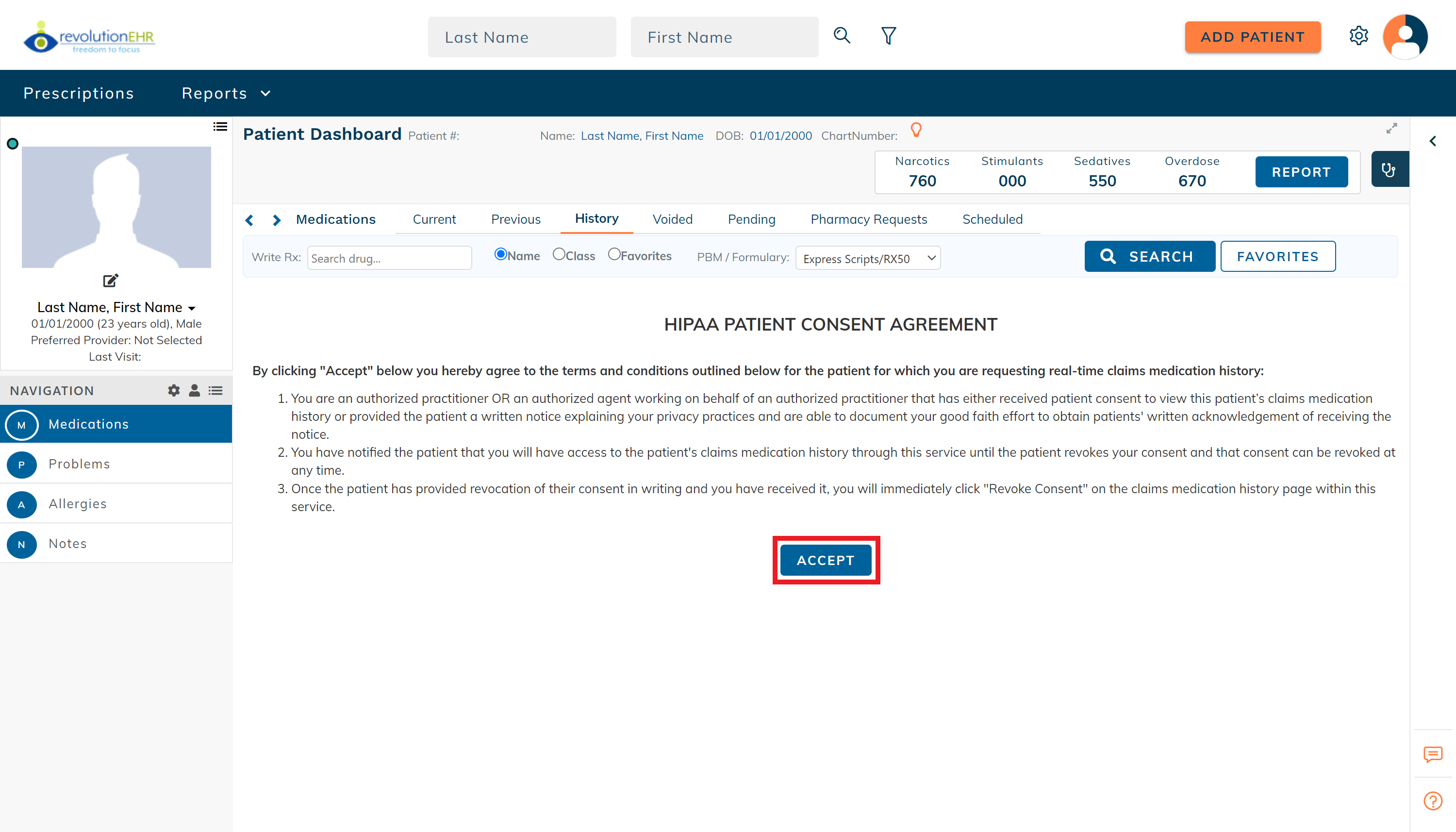RevolutionEHR - ePrescribing User Guide – RXNT Help Center