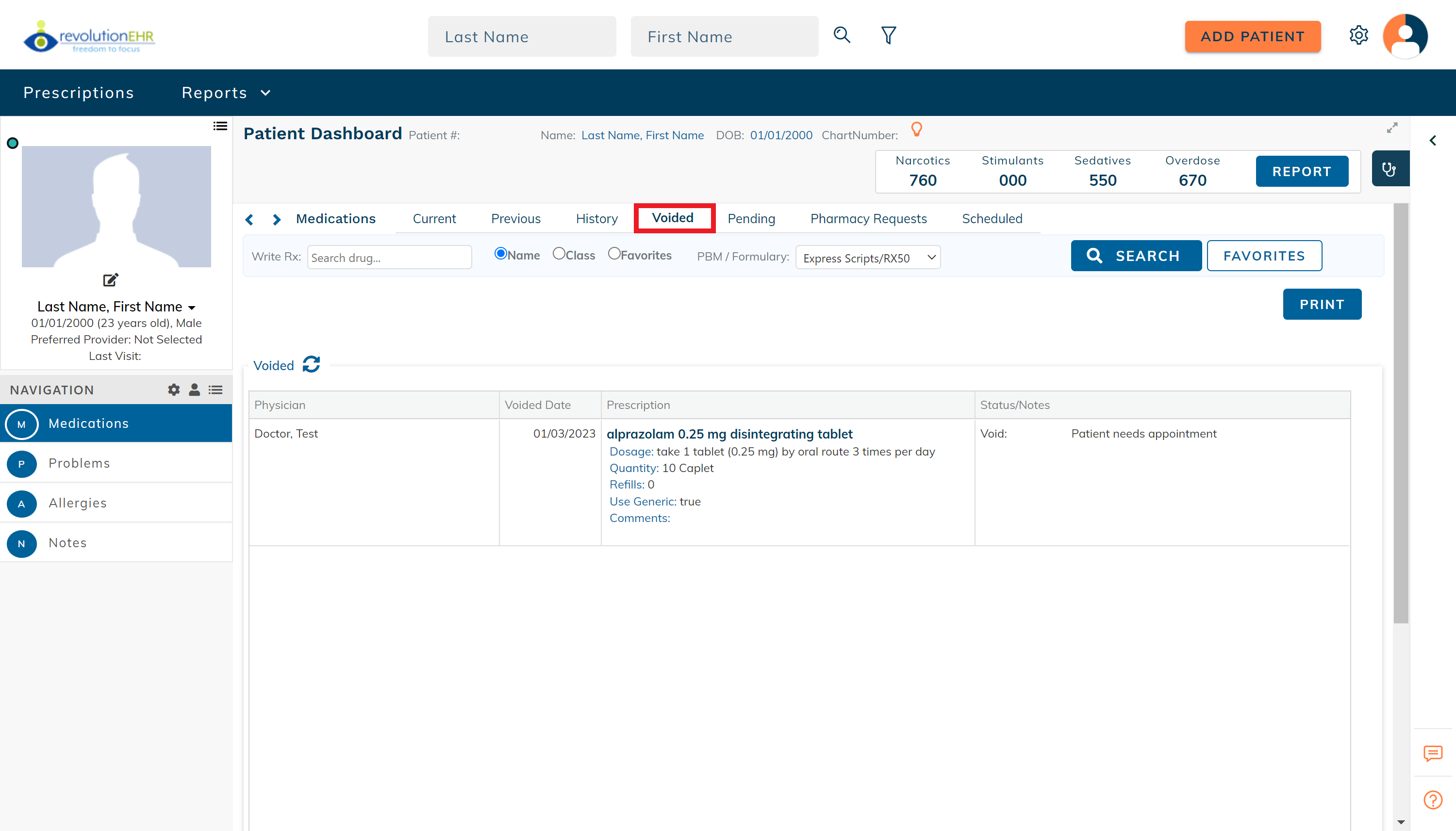 RevolutionEHR - ePrescribing User Guide – RXNT Help Center