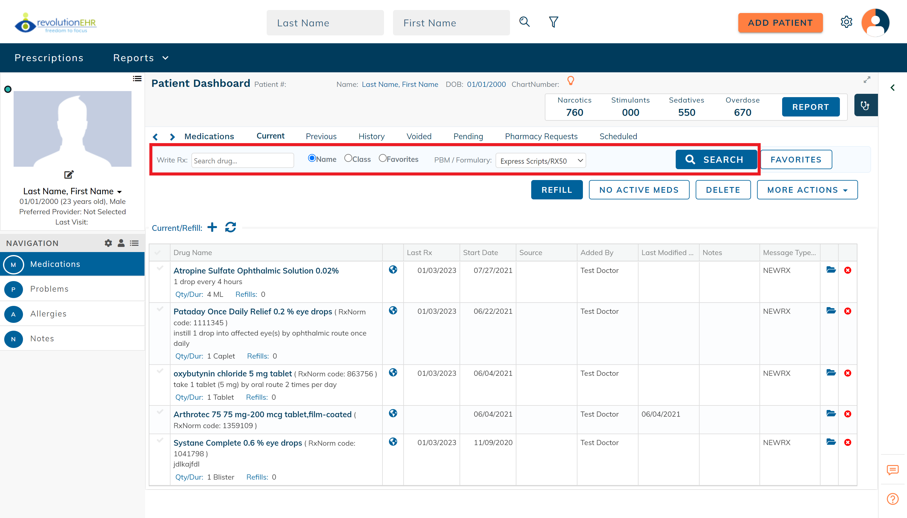 RevolutionEHR - ePrescribing User Guide – RXNT Help Center