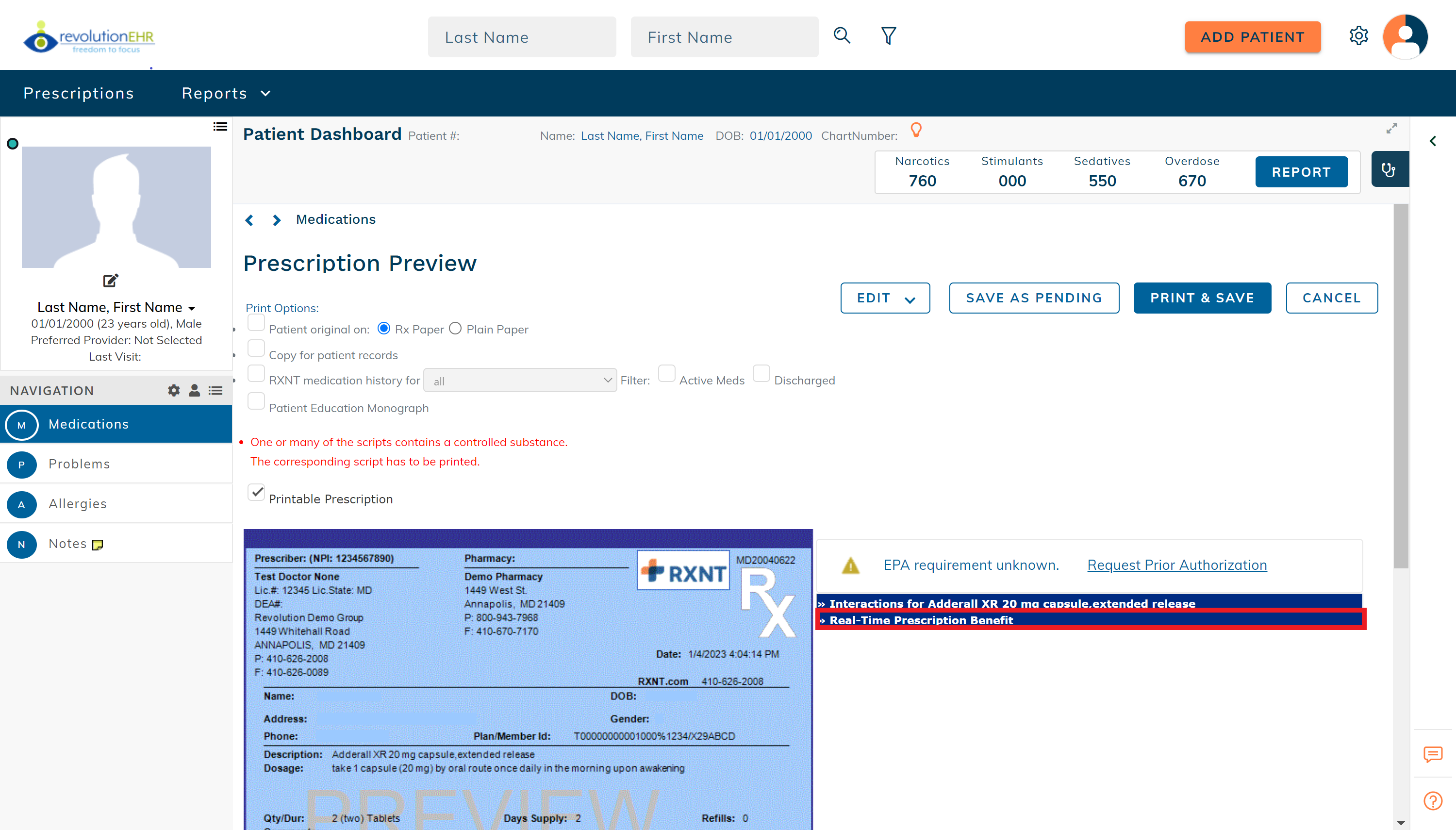 RevolutionEHR - ePrescribing User Guide – RXNT Help Center