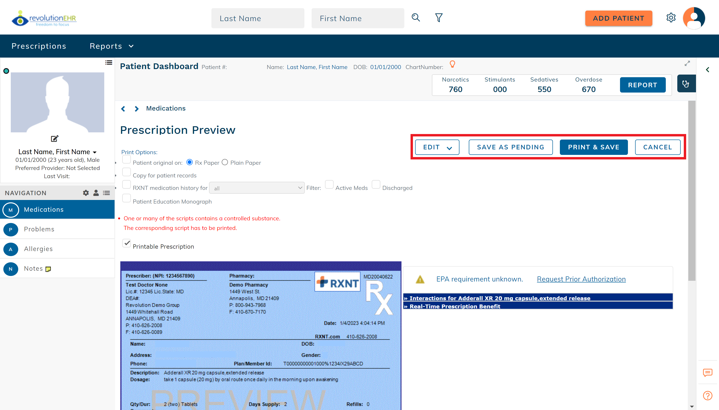 RevolutionEHR - ePrescribing User Guide – RXNT Help Center