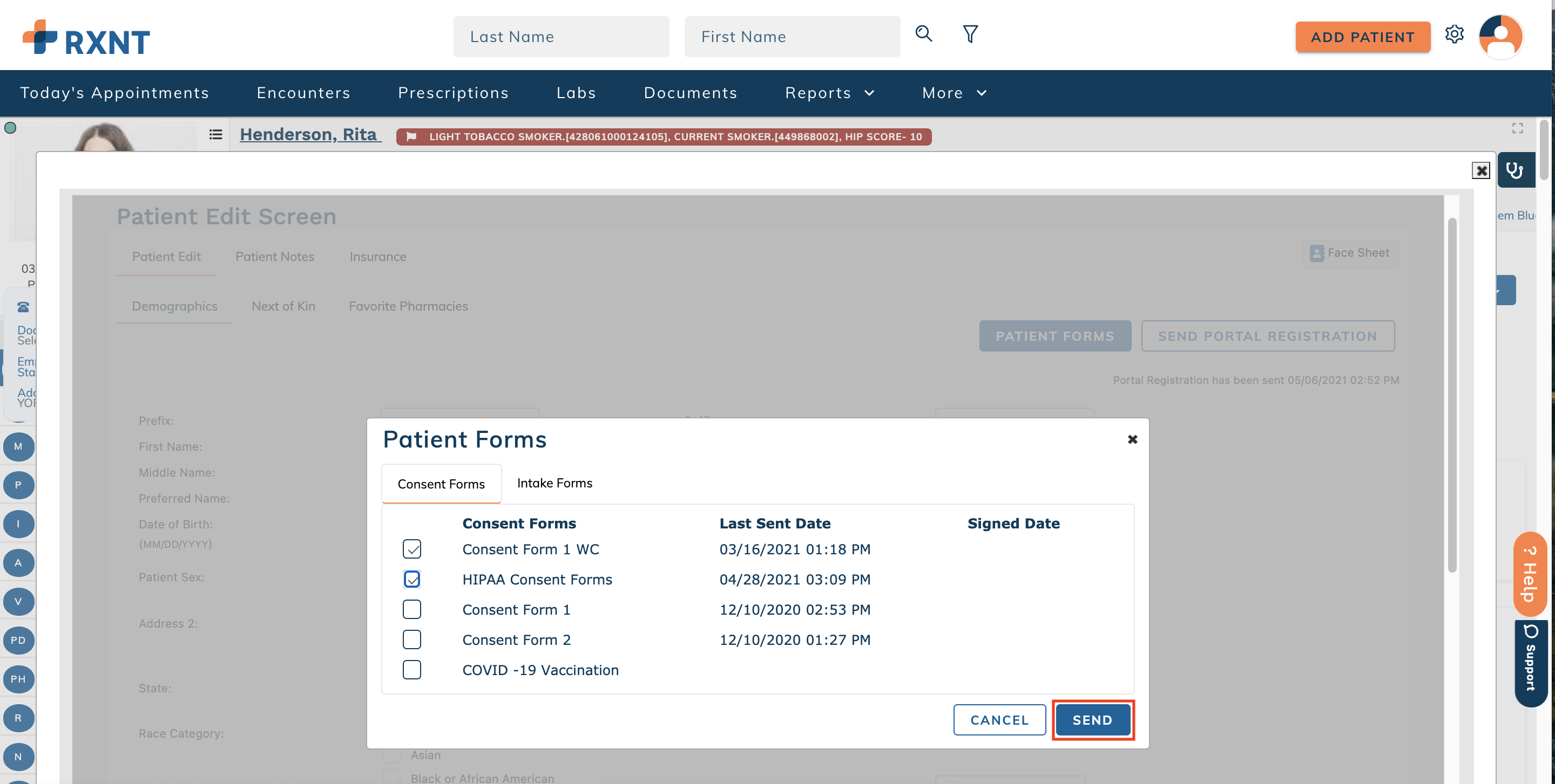 Patient Forms (Consent Forms) – RXNT Help Center