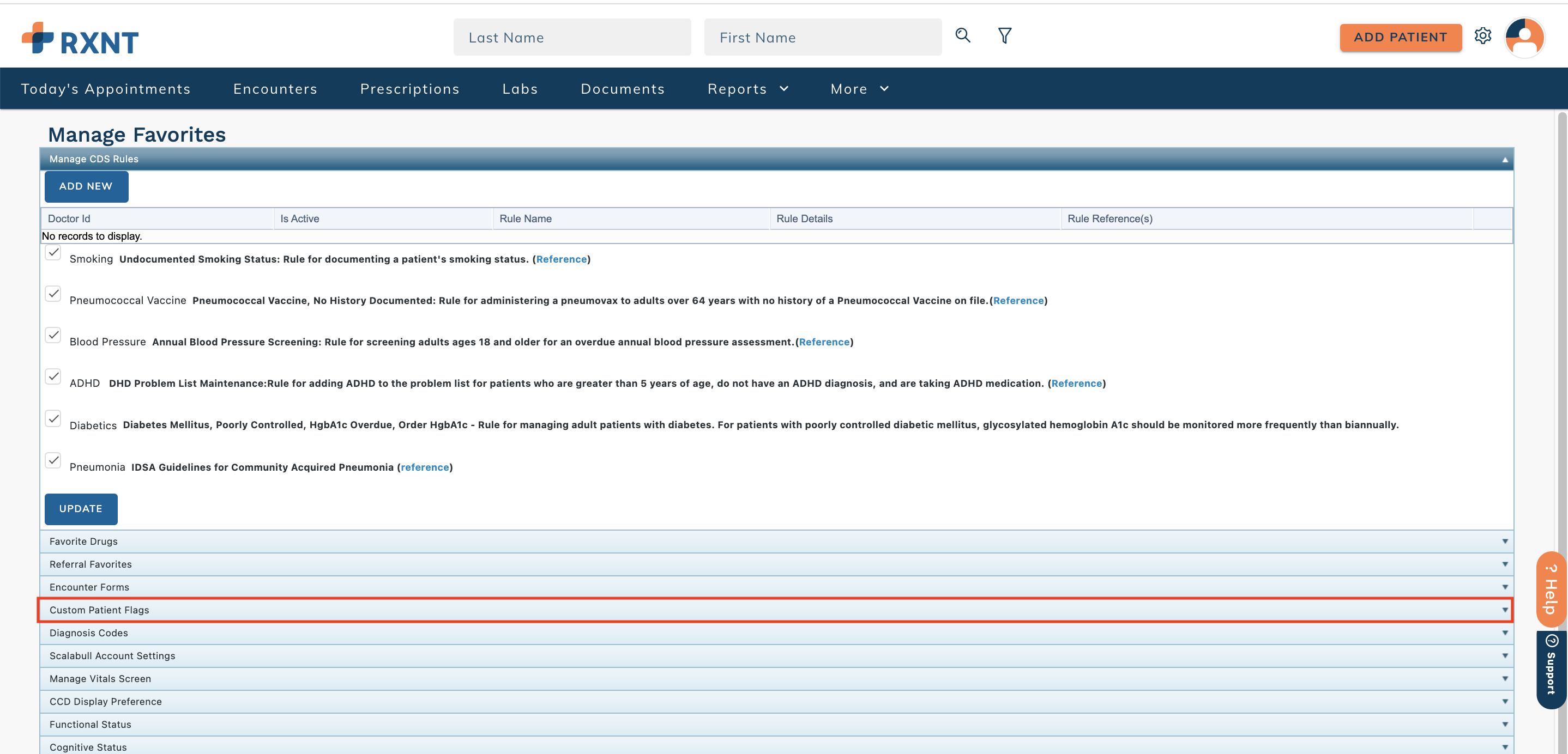Patient Flags – RXNT Help Center