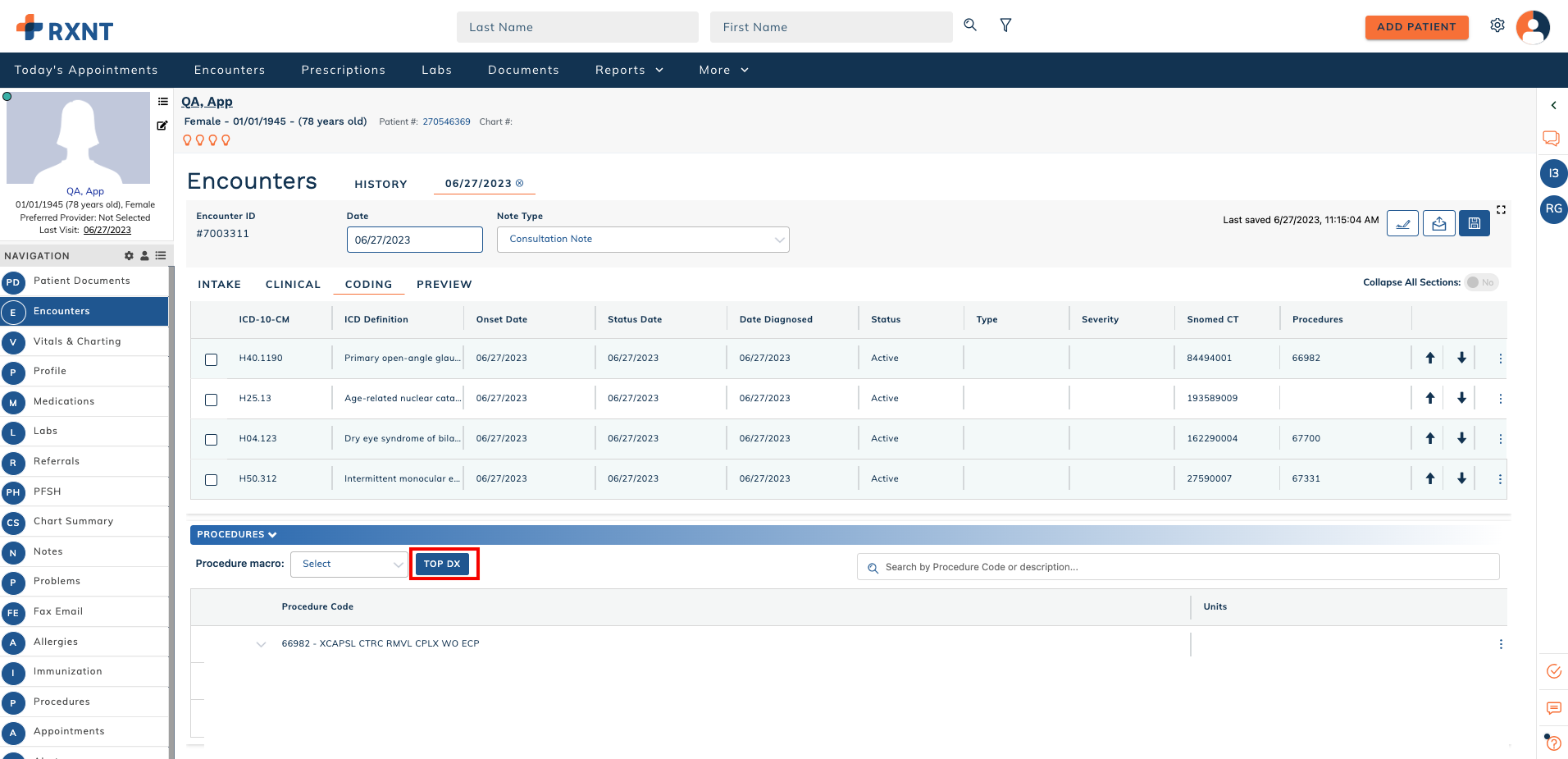 Complete, Sign, and Release Encounters – RXNT Client Resolution Center