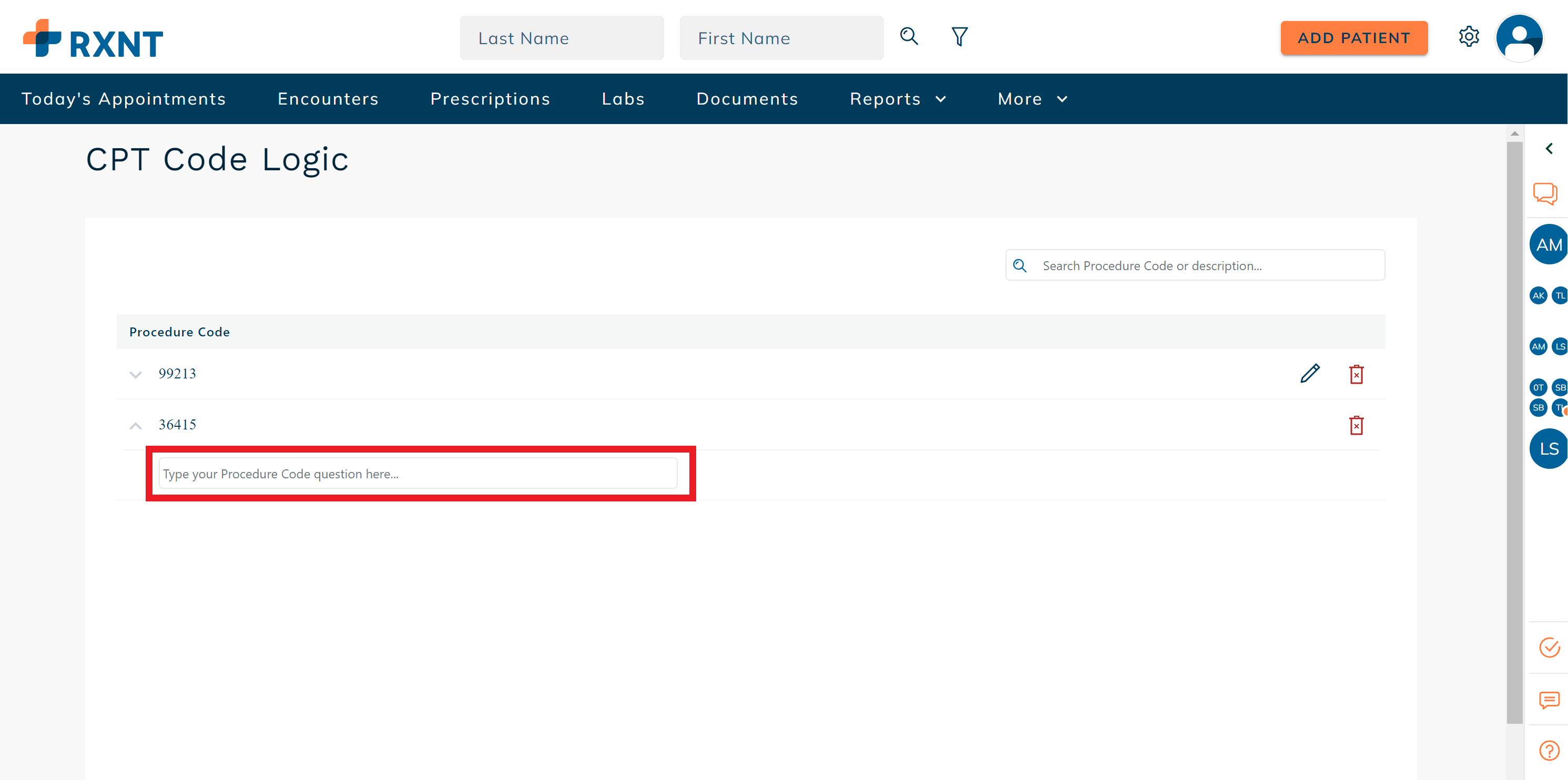 Procedure Code Questions – RXNT Help Center