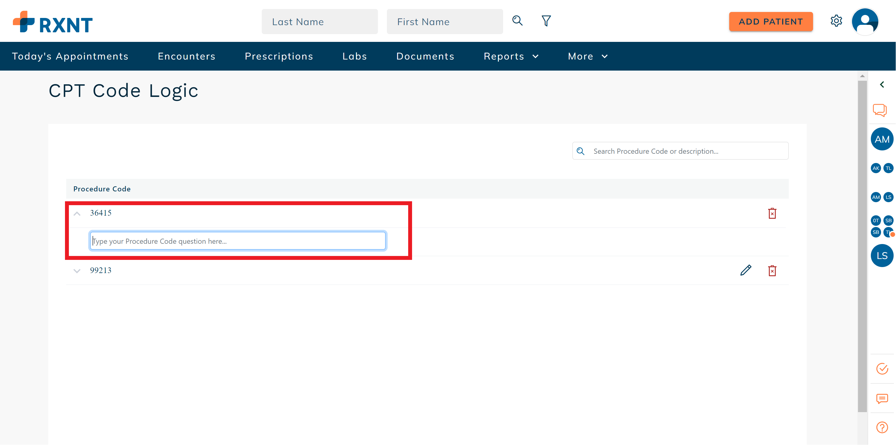 Procedure Code Questions – RXNT Help Center