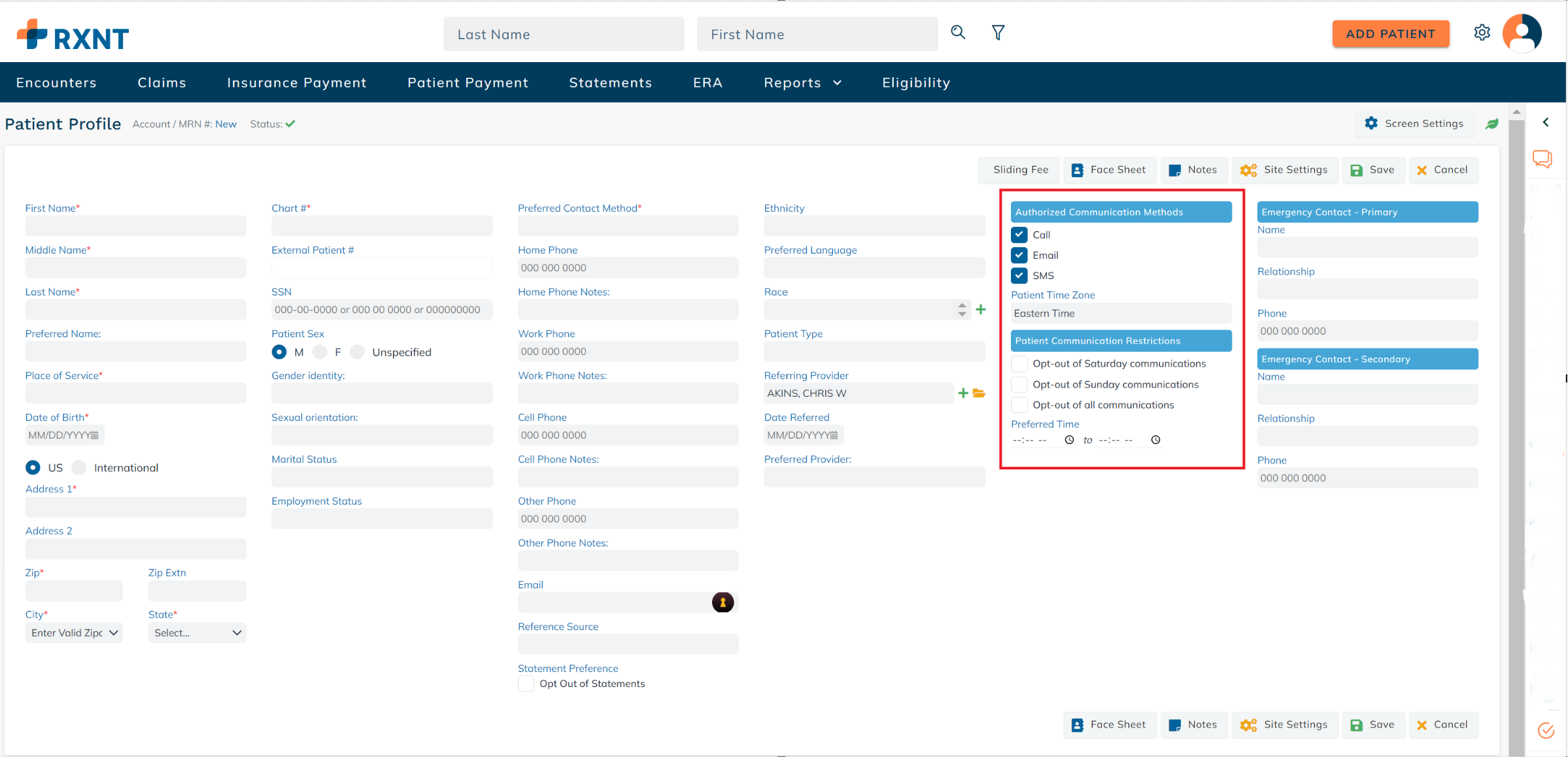 Add and Search Patients using all RXNT Solutions – RXNT Help Center