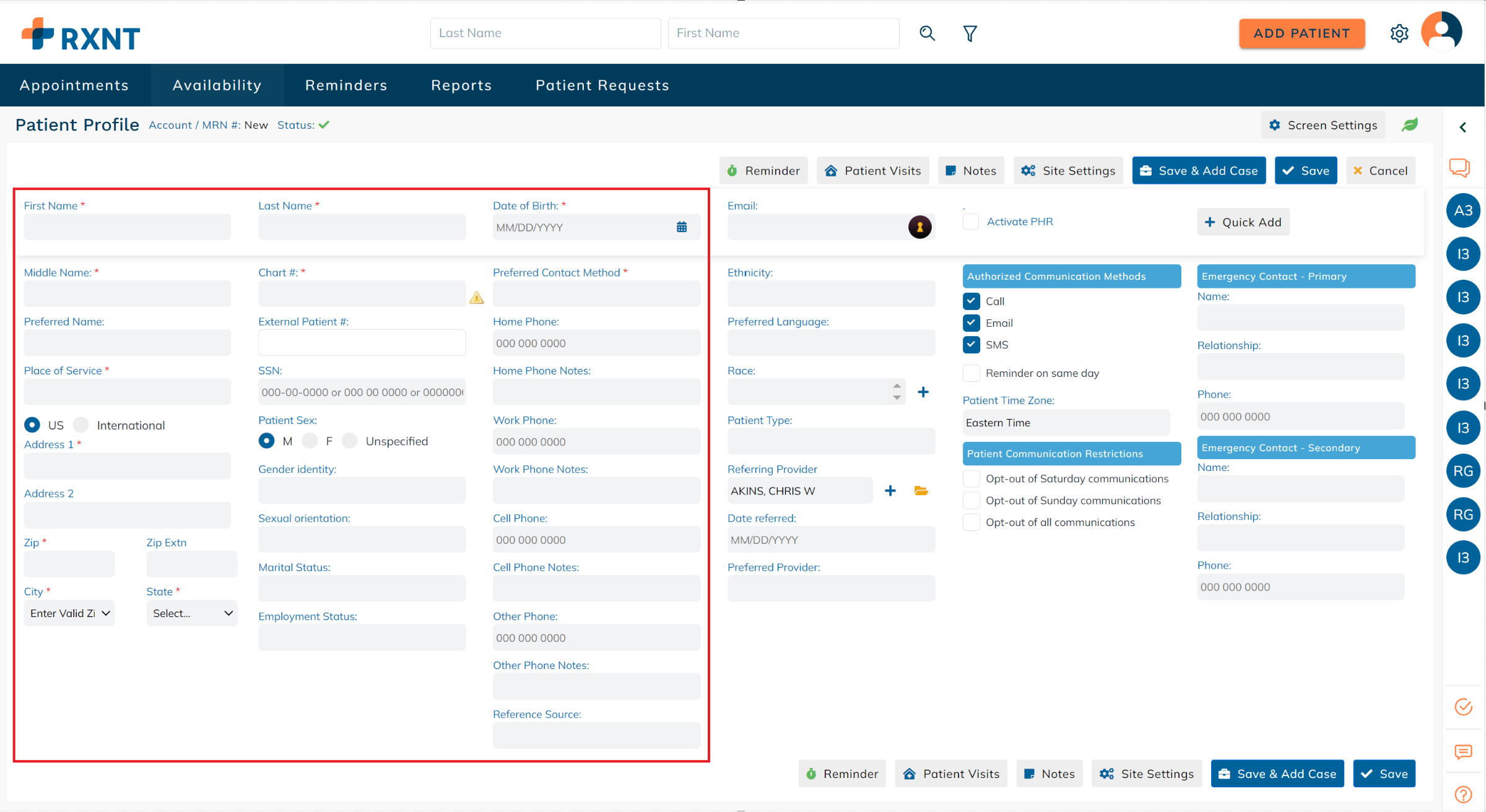 Add and Search Patients using all RXNT Solutions – RXNT Help Center
