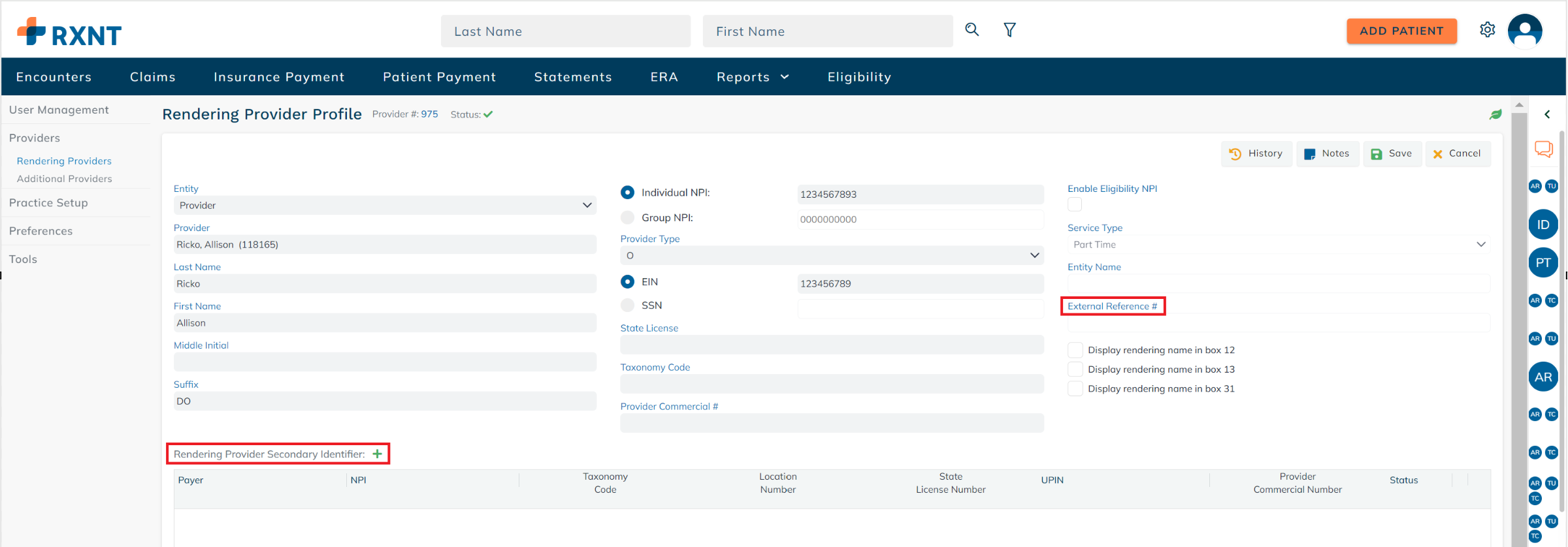 Providers Setup – RXNT Help Center