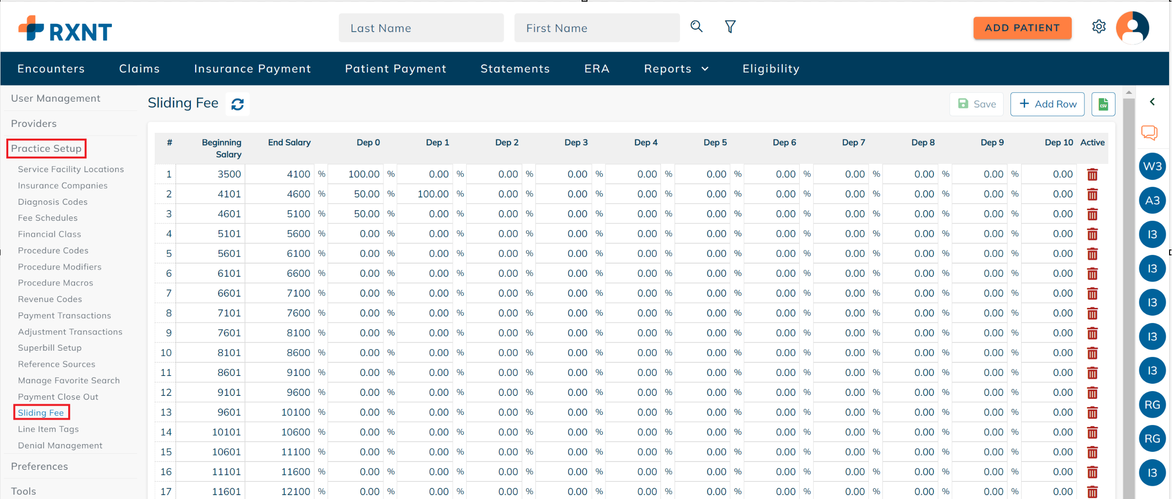 Sliding Fee Schedule – RXNT Help Center