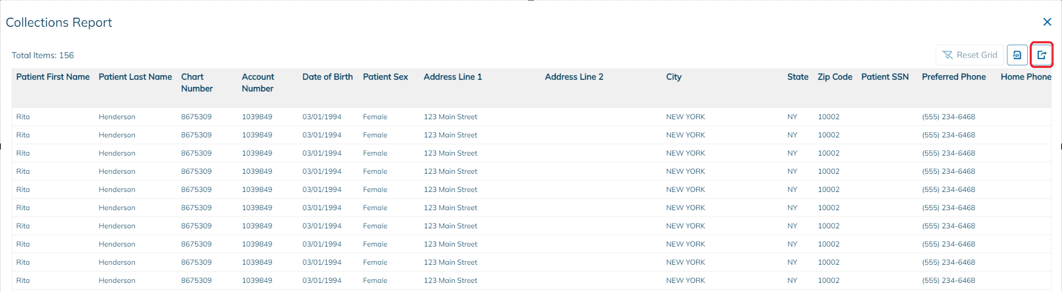 Generate a Patient Collections Report – RXNT Help Center