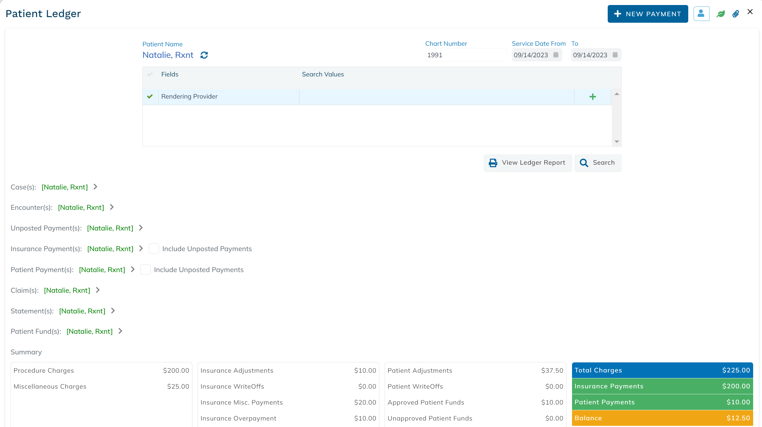 Billing Patient Dashboard – RXNT Help Center