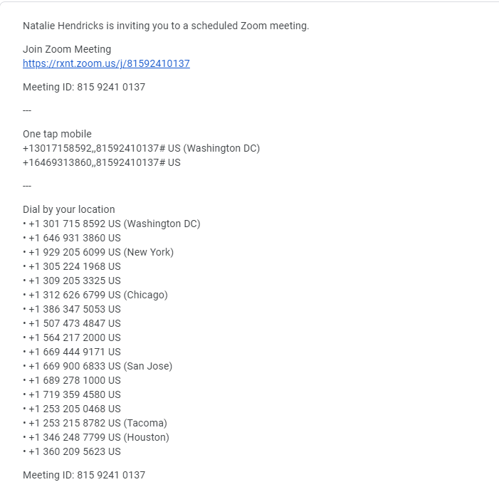 Accessing a Zoom Screenshare – RXNT Help Center