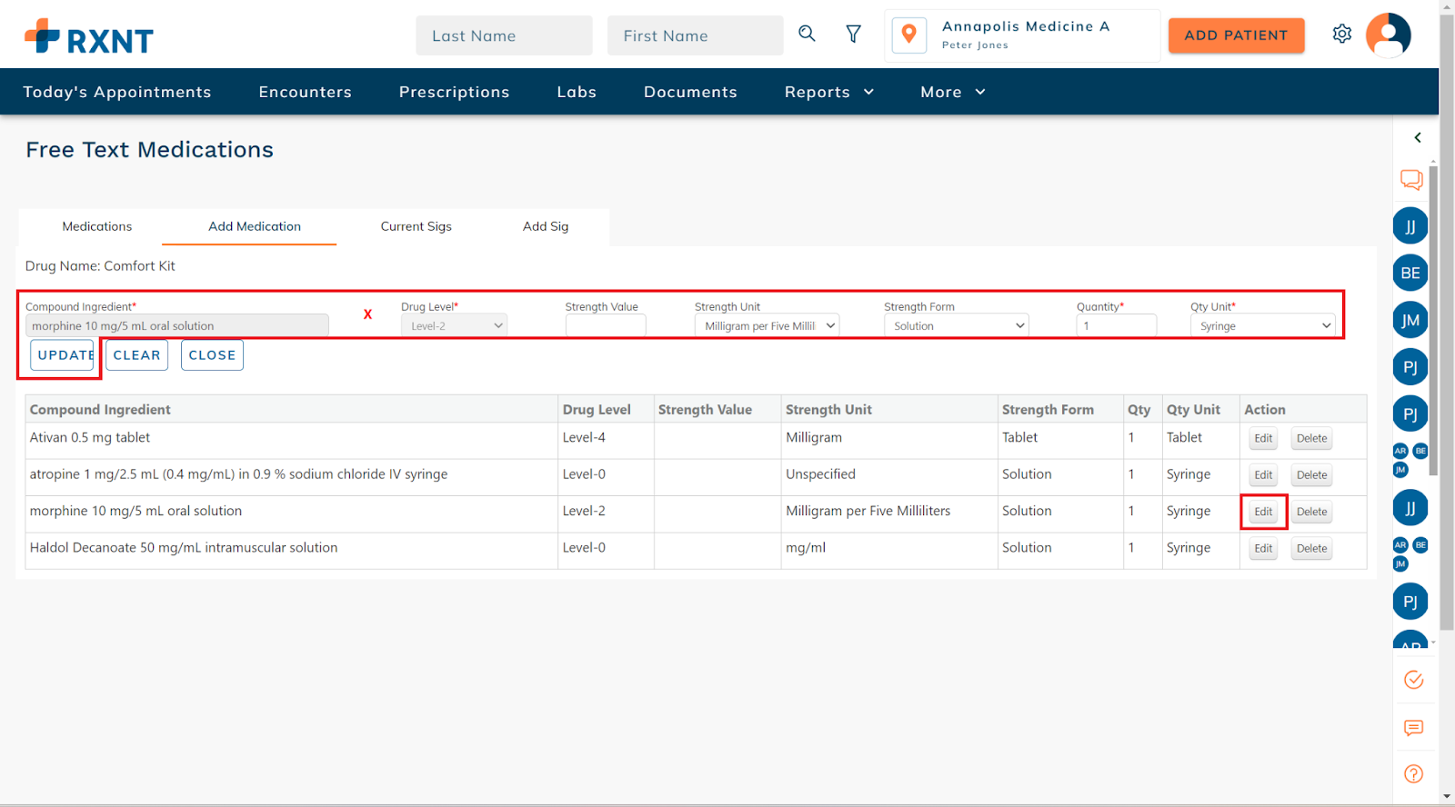 Medication Management – RXNT Help Center