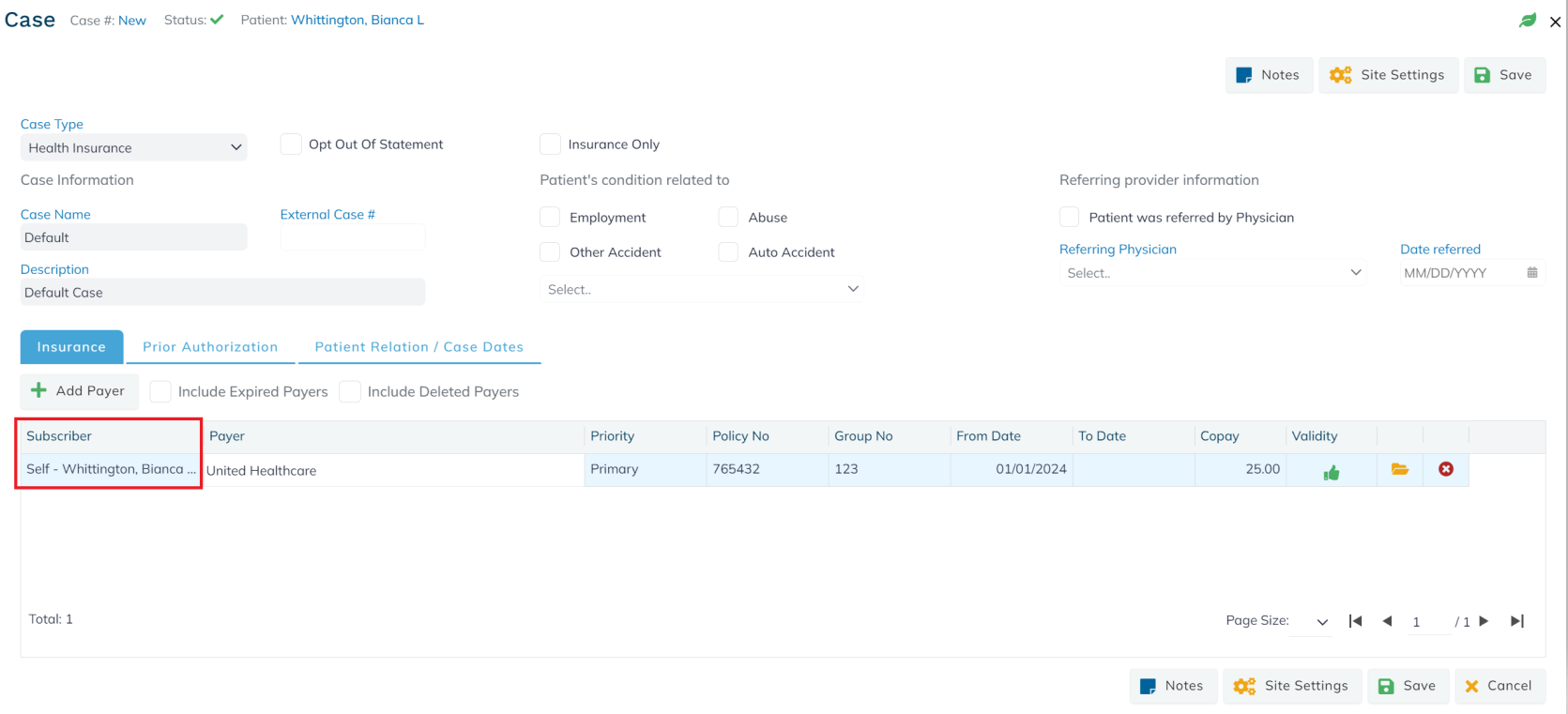 Create a Patient Case – RXNT Help Center