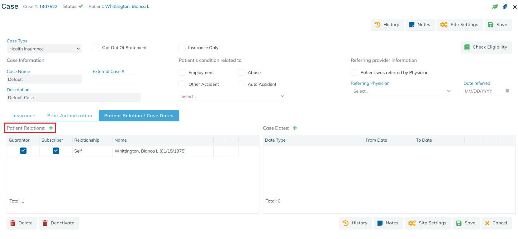 Create a Patient Case – RXNT Help Center