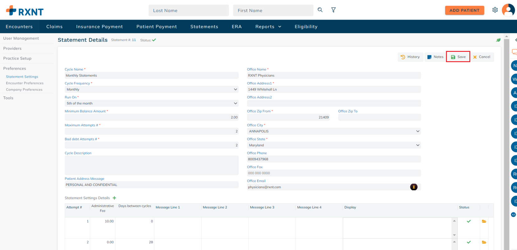 Administrative Fee – RXNT Help Center