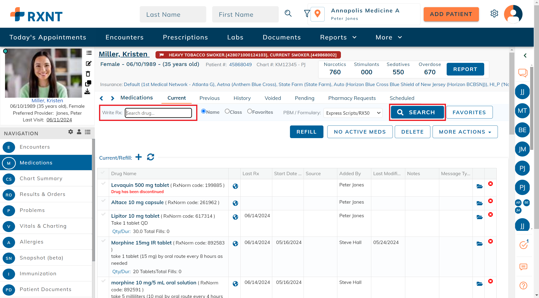 Write a New Prescription on the Desktop – RXNT Help Center