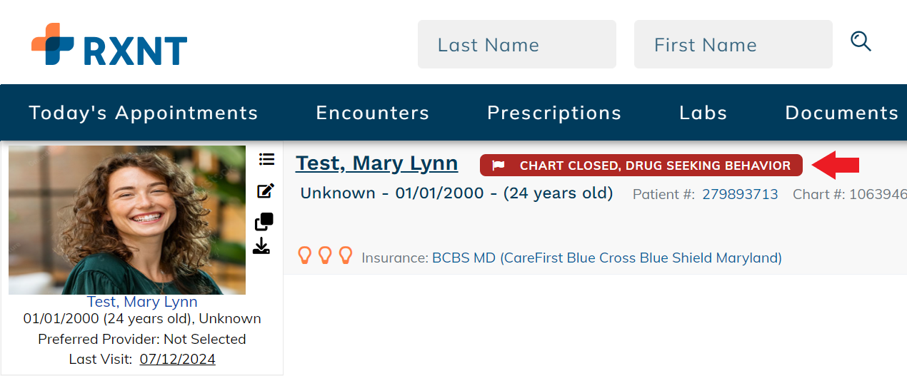 Patient Flags – RXNT Help Center