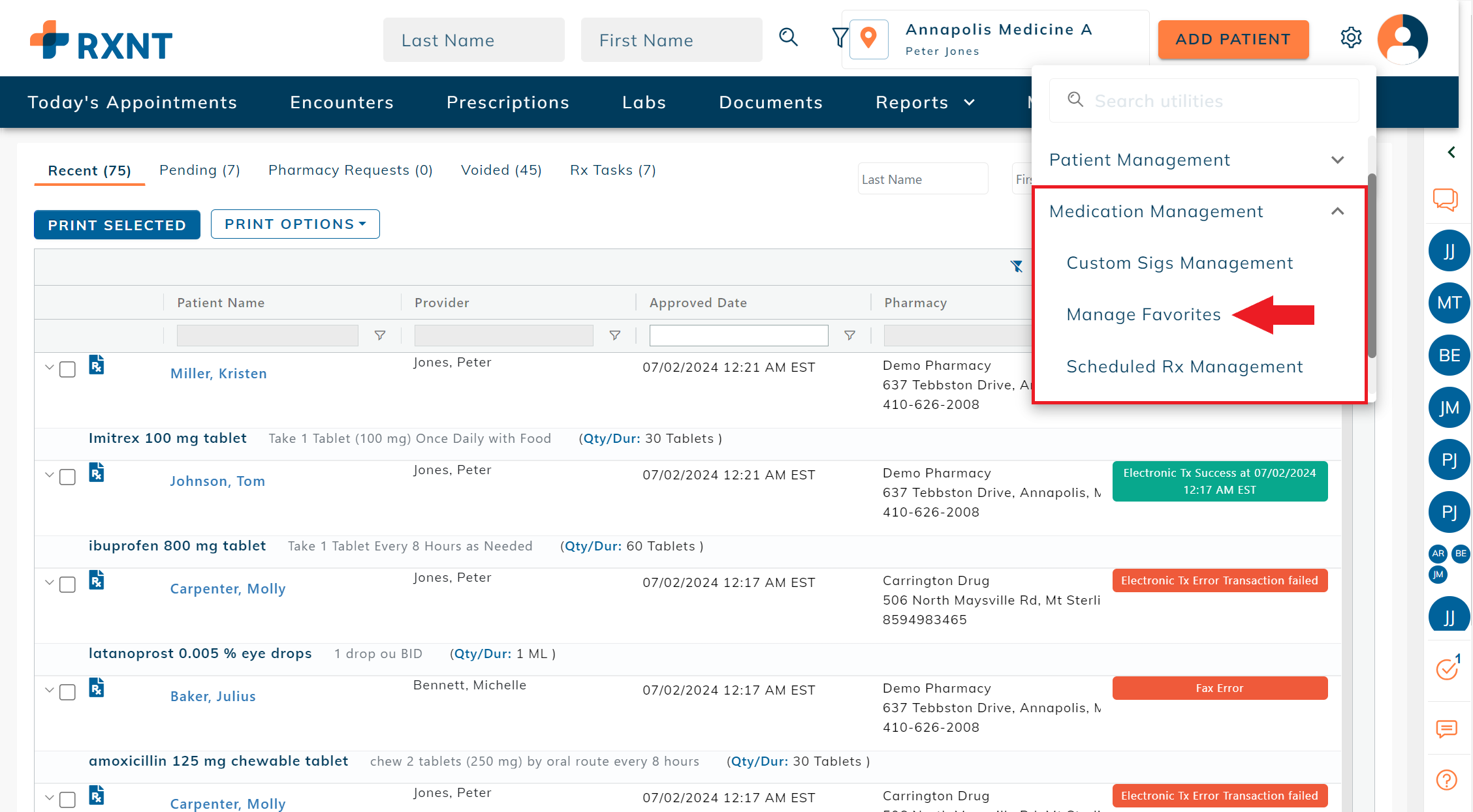Patient Flags – RXNT Help Center