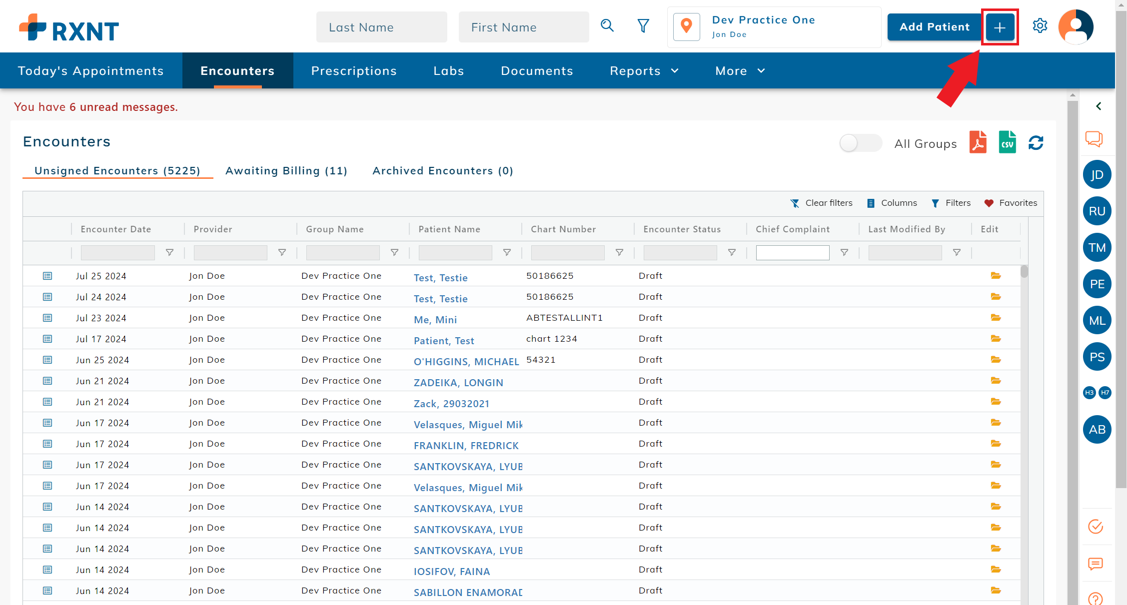Add and Search Patients using all RXNT Solutions – RXNT Help Center