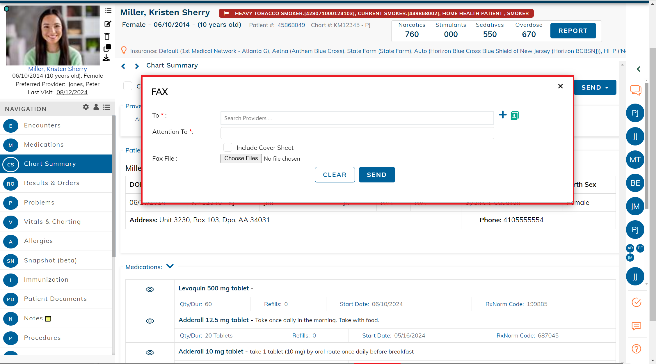 Chart Summary – RXNT Help Center