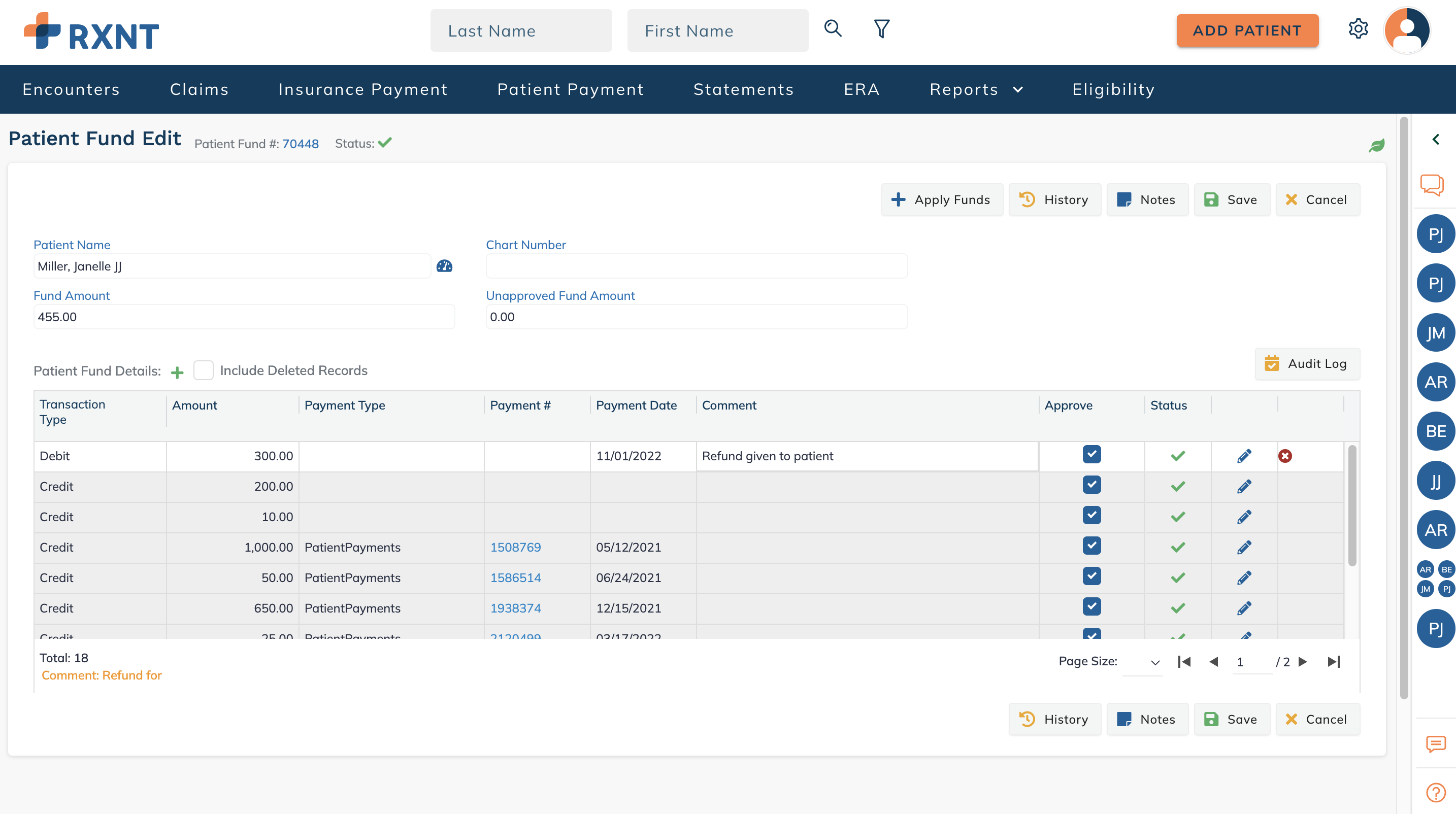 Patient Refunds – RXNT Help Center